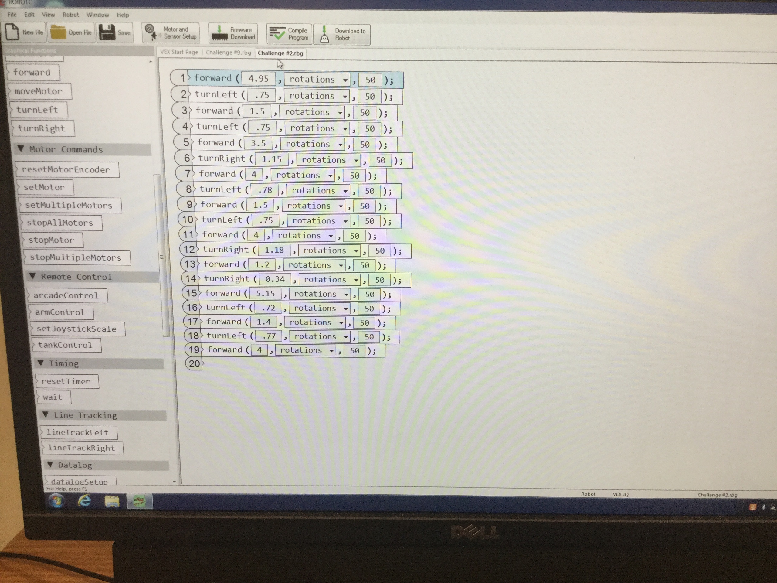Programming My Vex IQ