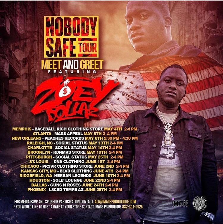 Nobody Safe Tour Meet and Greet