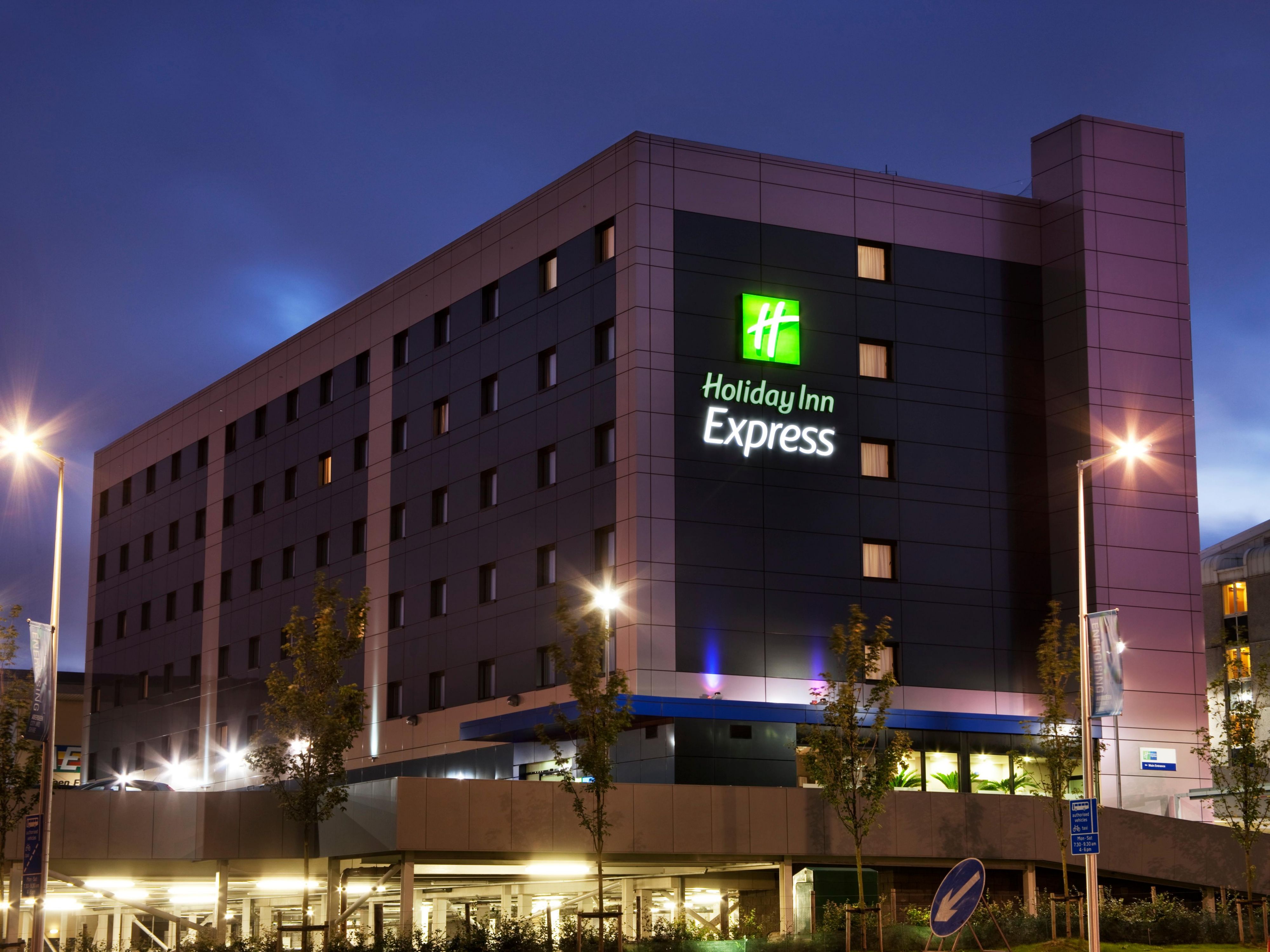 The Holiday Inn Express and Suites