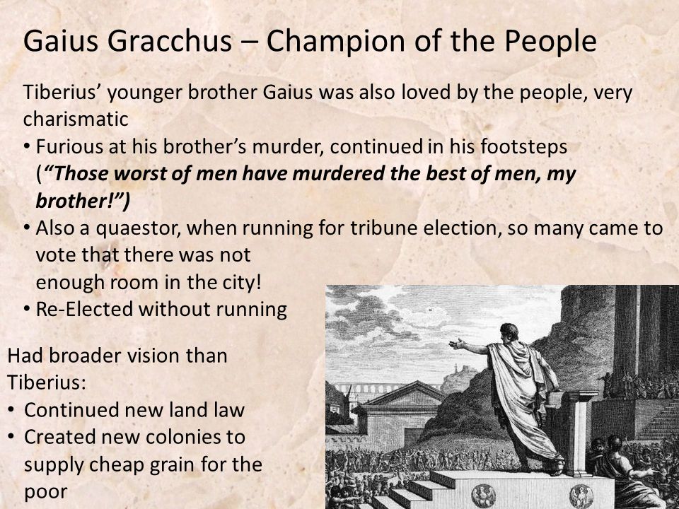 Reform, Revolution, and the Gracchi Brothers