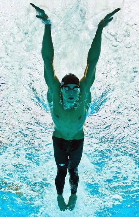 Newton's laws of motion: SWIMMING