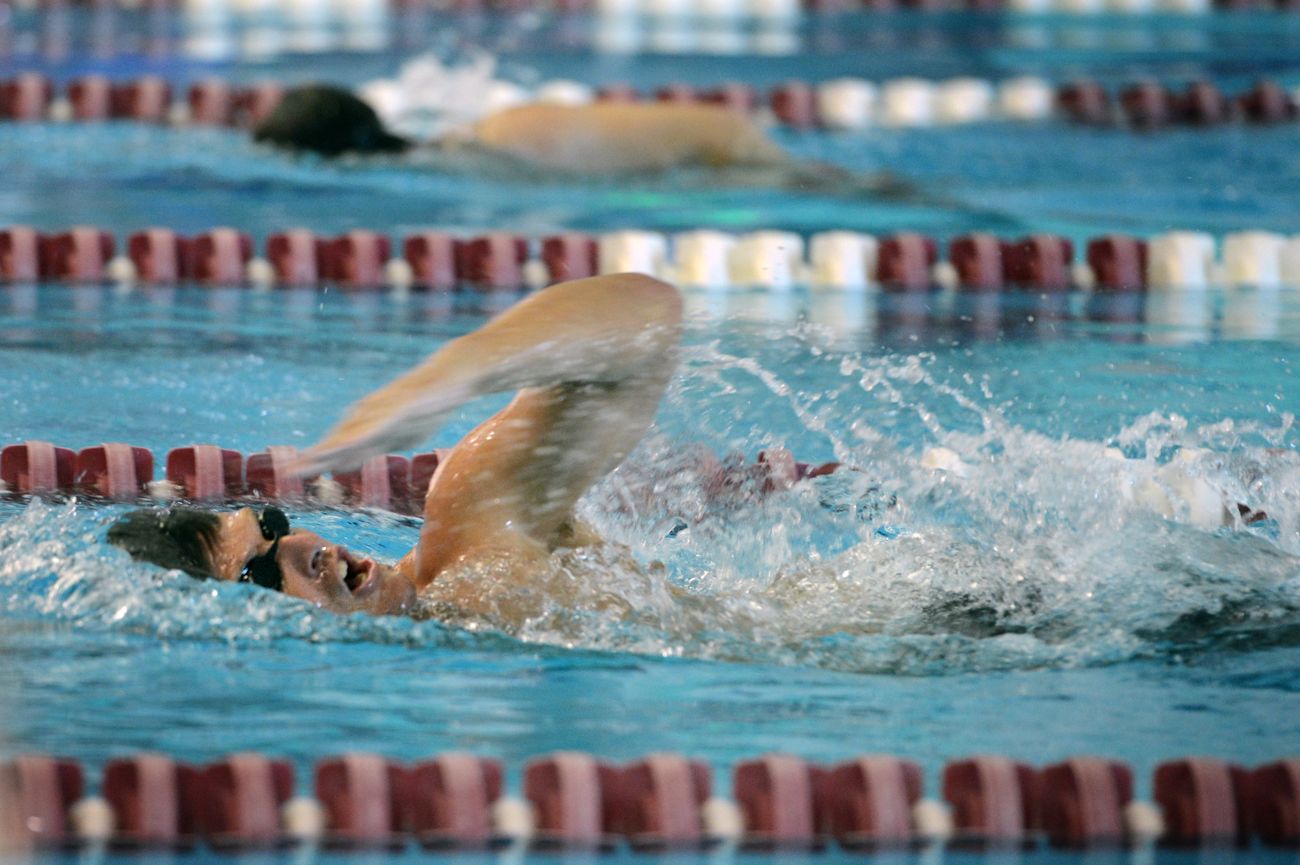 Newton's laws of motion: SWIMMING