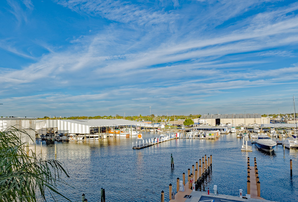 Sunset over the Gulf and It's Back Lighting From Maximo Marina, St ...