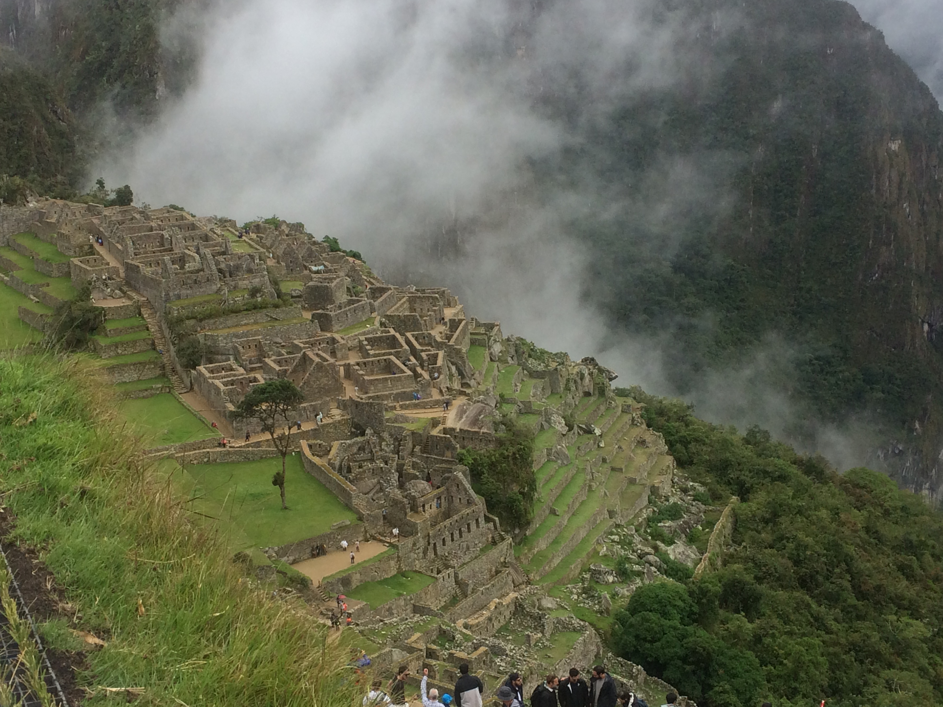 Aqueducts in Machu Picchu