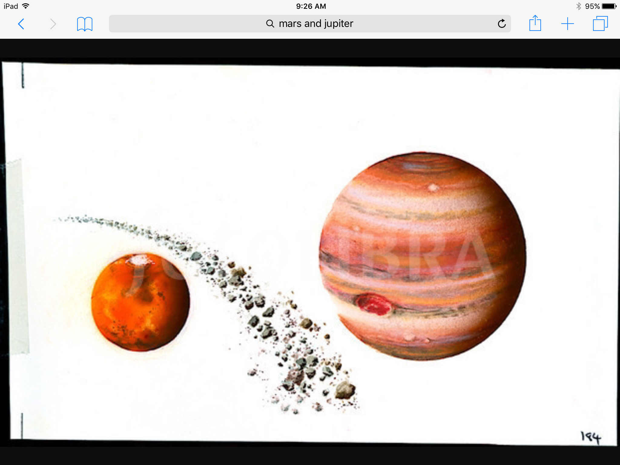 Mars vs.jupiter