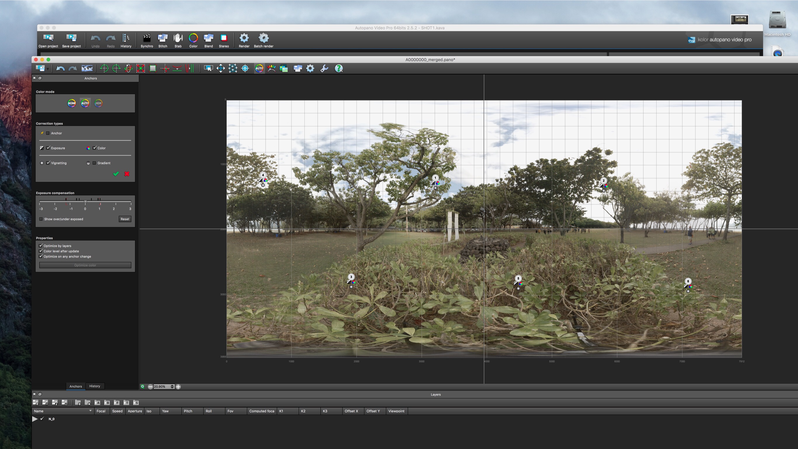 360° Camera (Omni) Stitching