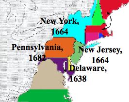 Delaware Colony Founded in 1638