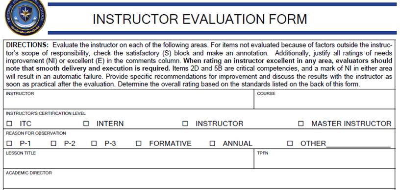 Faculty Training and Development Office, DINFOS