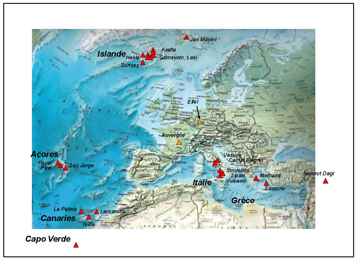 Les volcans en France