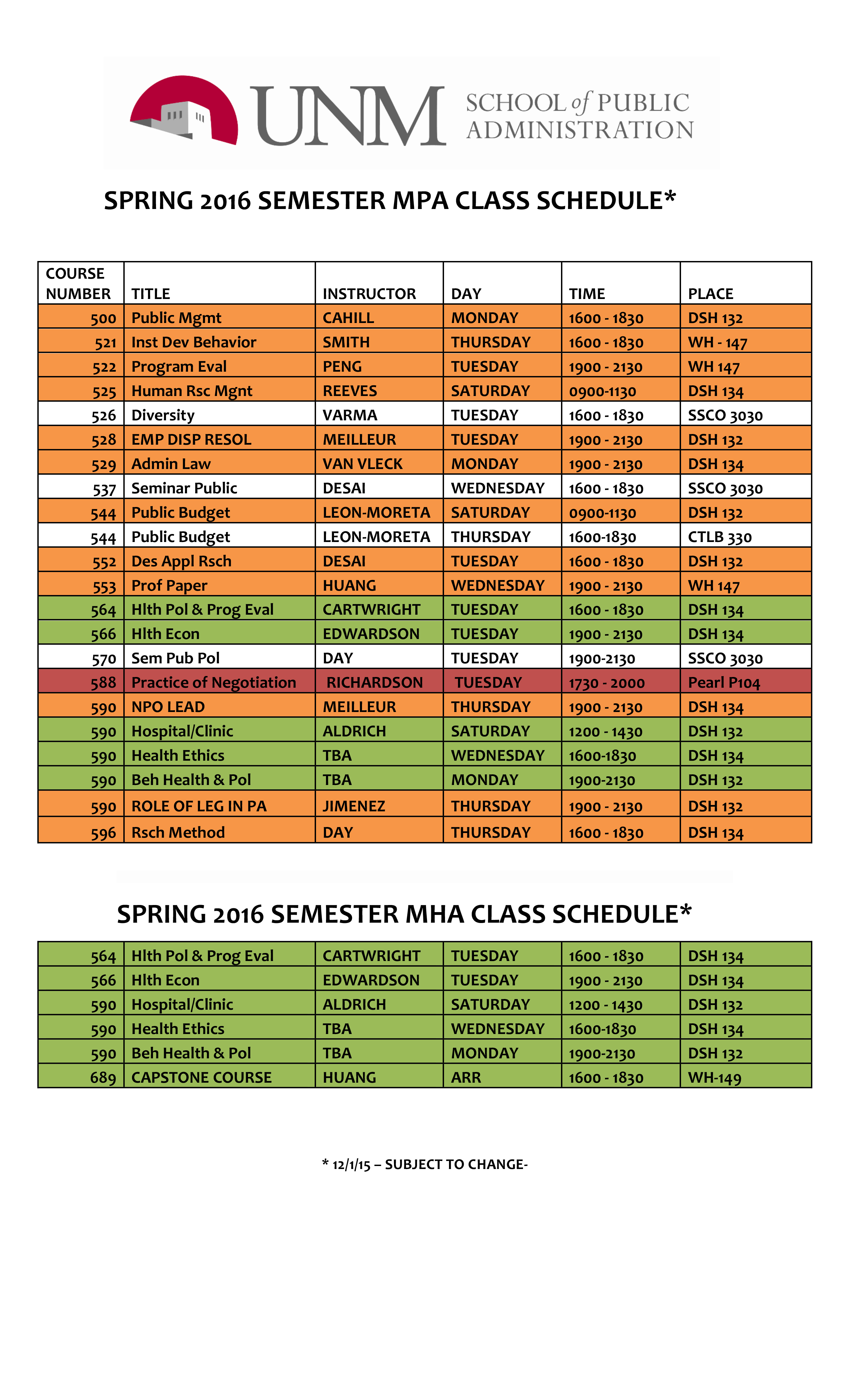 SPA Student Newsletter