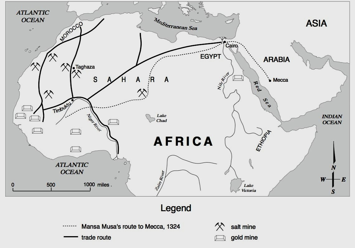 Trading in West Africa