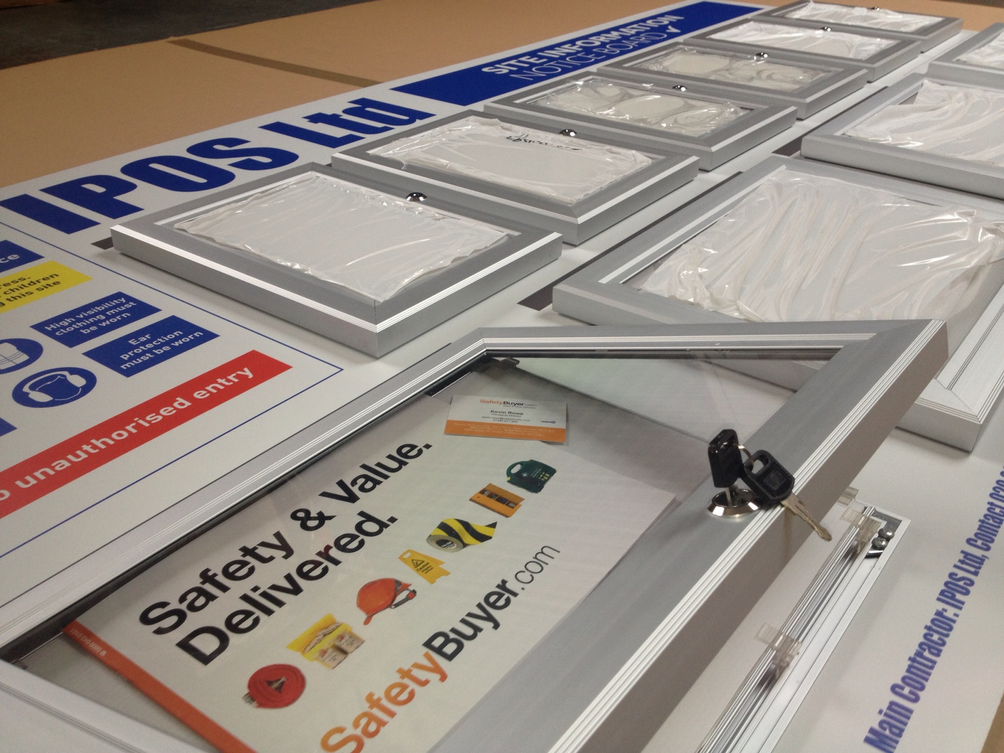 QHSE Site Safety Boards