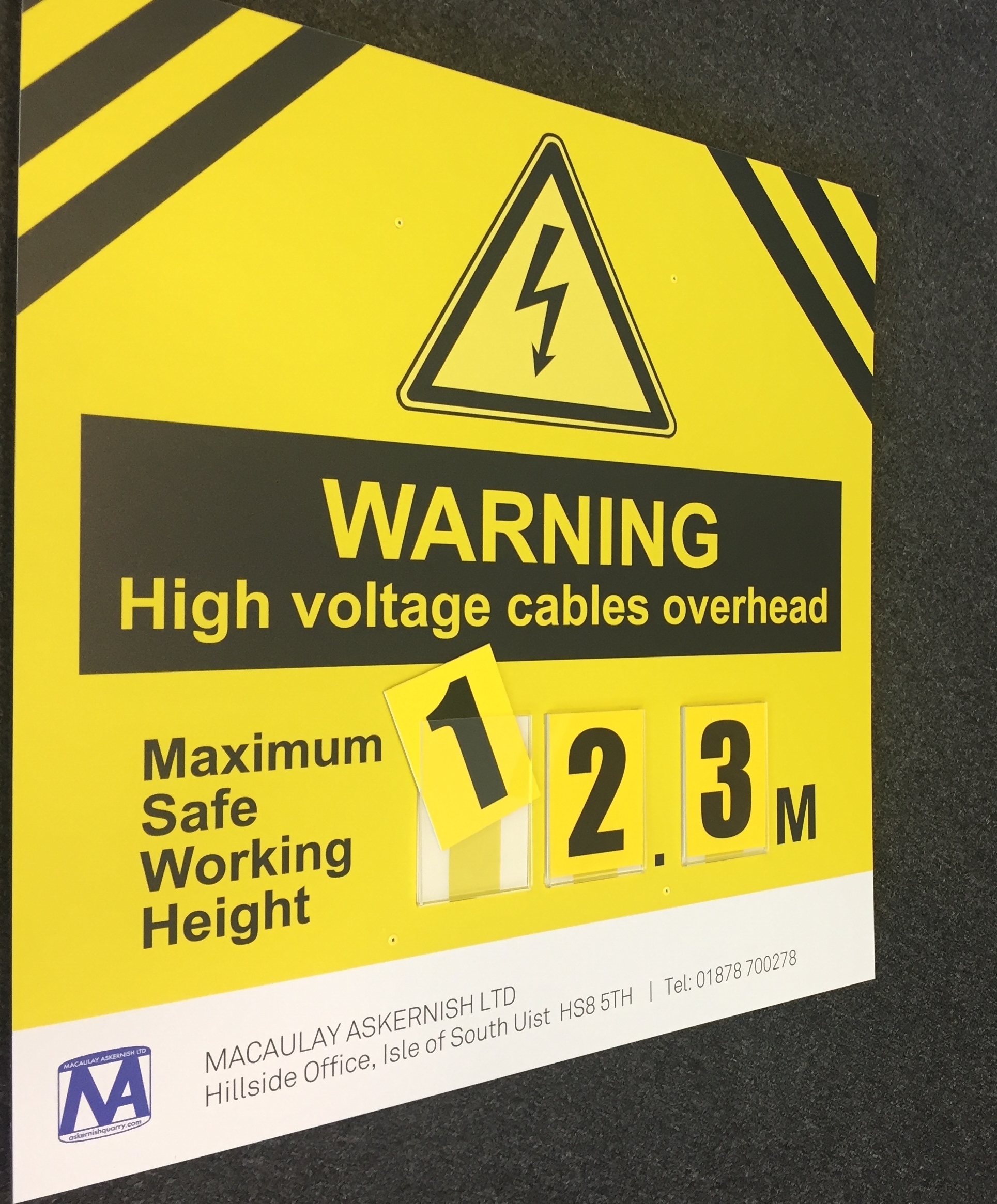 QHSE Site Safety Boards