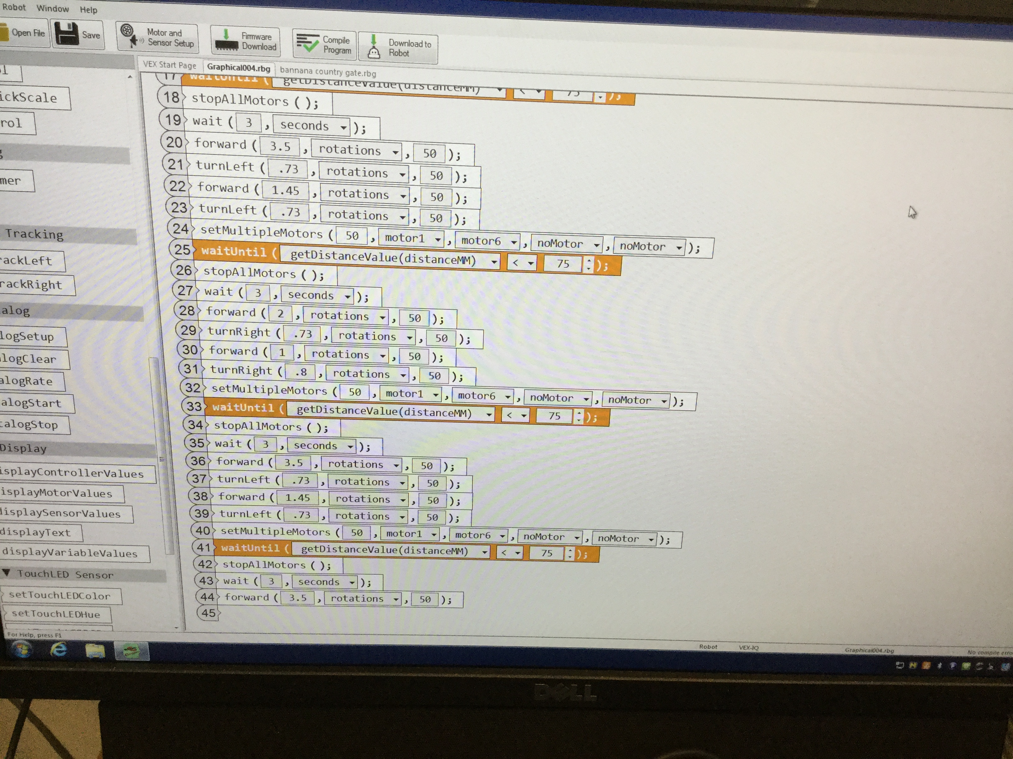 Programming My Vex IQ