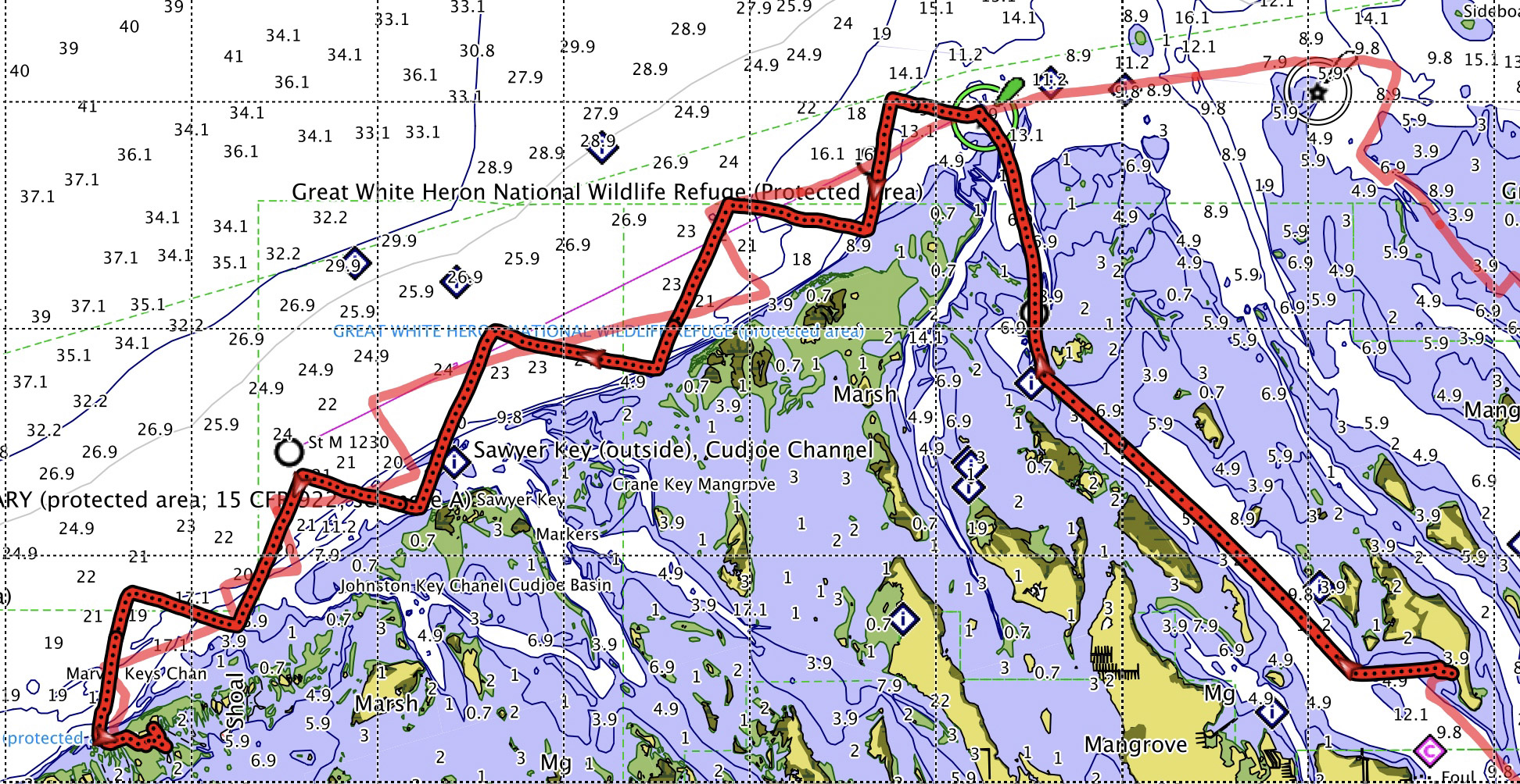 Full Moon at Marvin Key