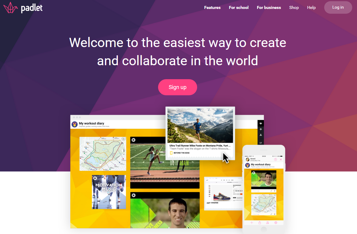 The Wonderful world of Padlet