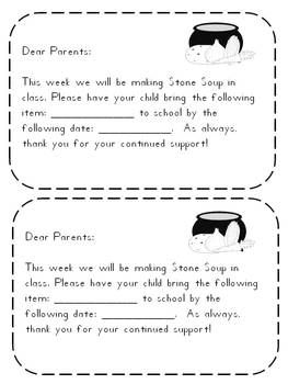 stone soup preschool coloring pages