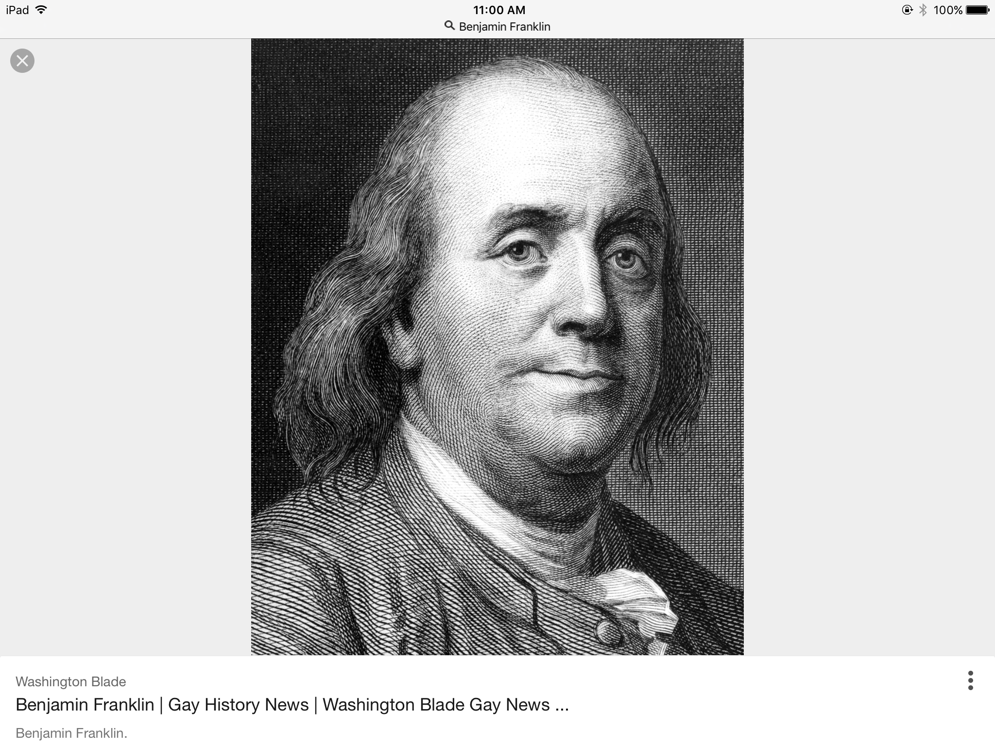 Benjamin Franklin