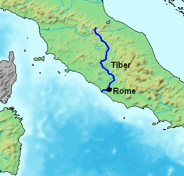 Italy and Rome Geography