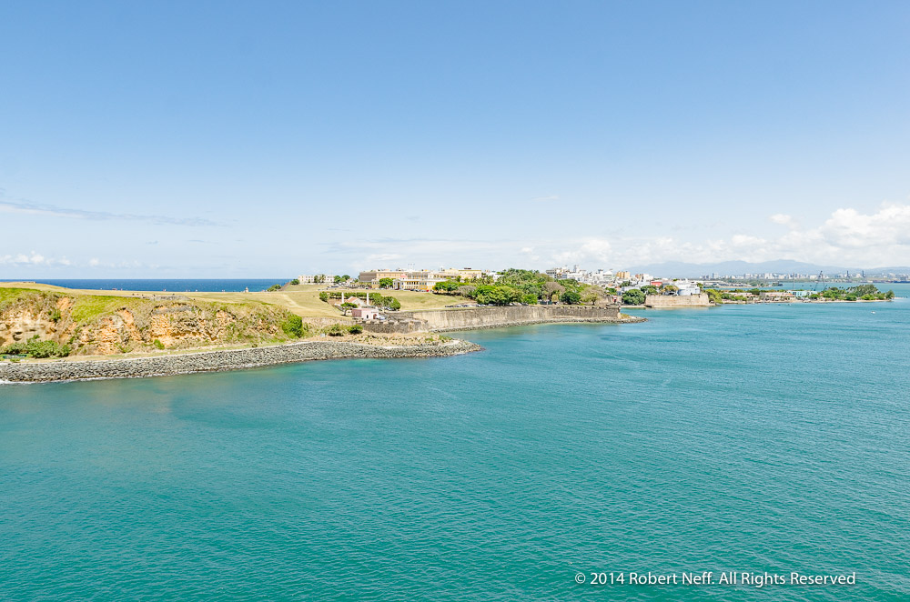 Entering the Harbor of San Juan, Puerto Rico
