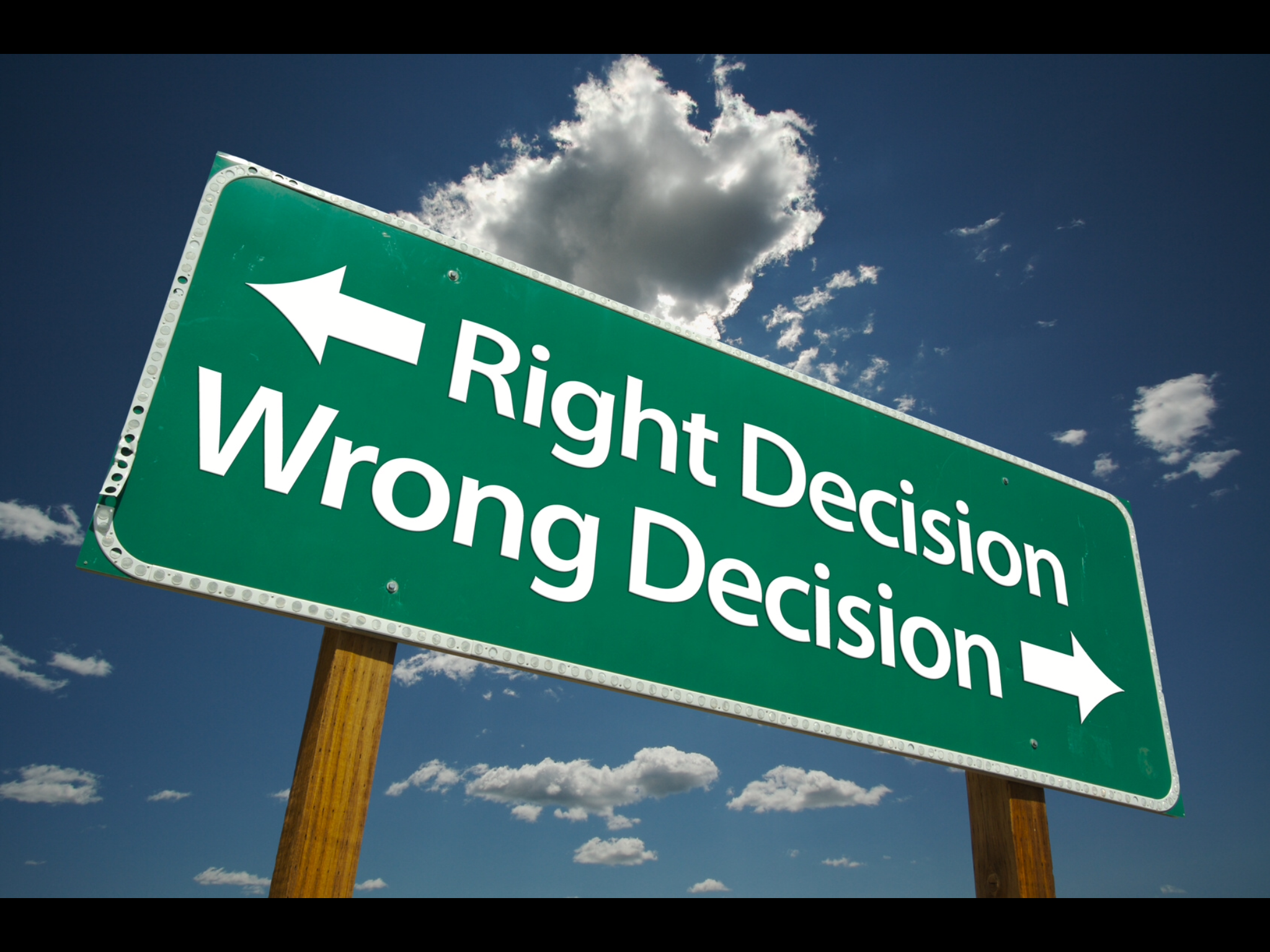 Making a Moral Decision