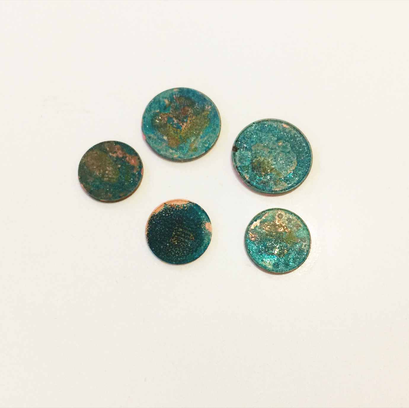 Make Copper Coins Green