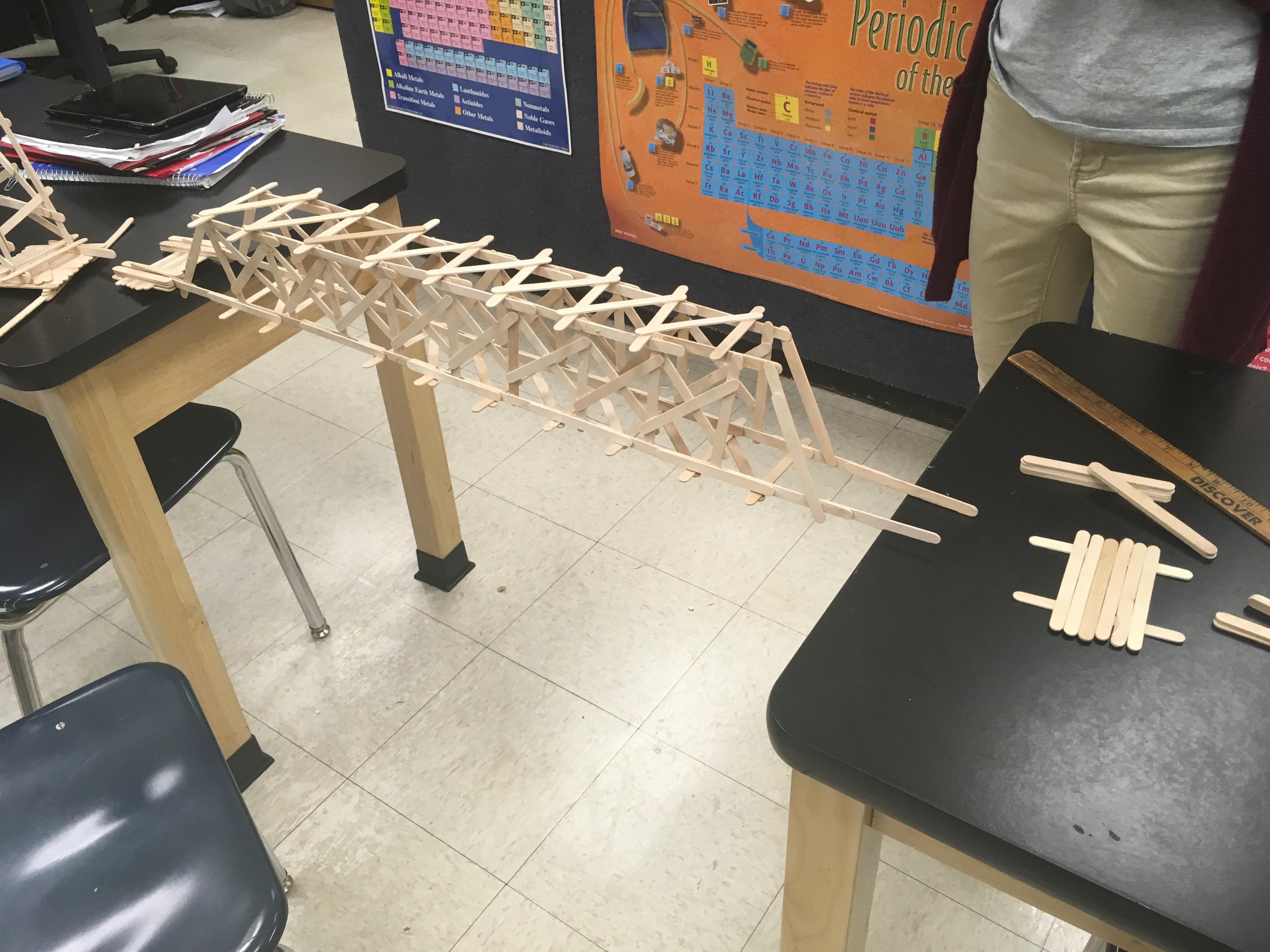 How to make a stick bridge