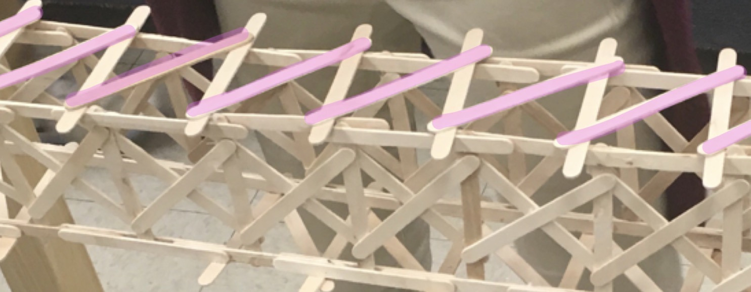 How to make a stick bridge