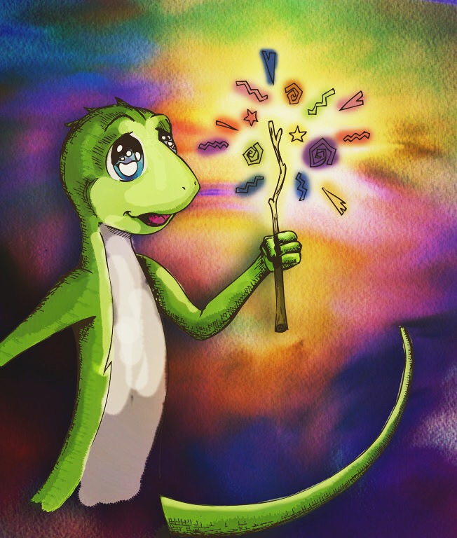 Leo the Wizardly Lizard