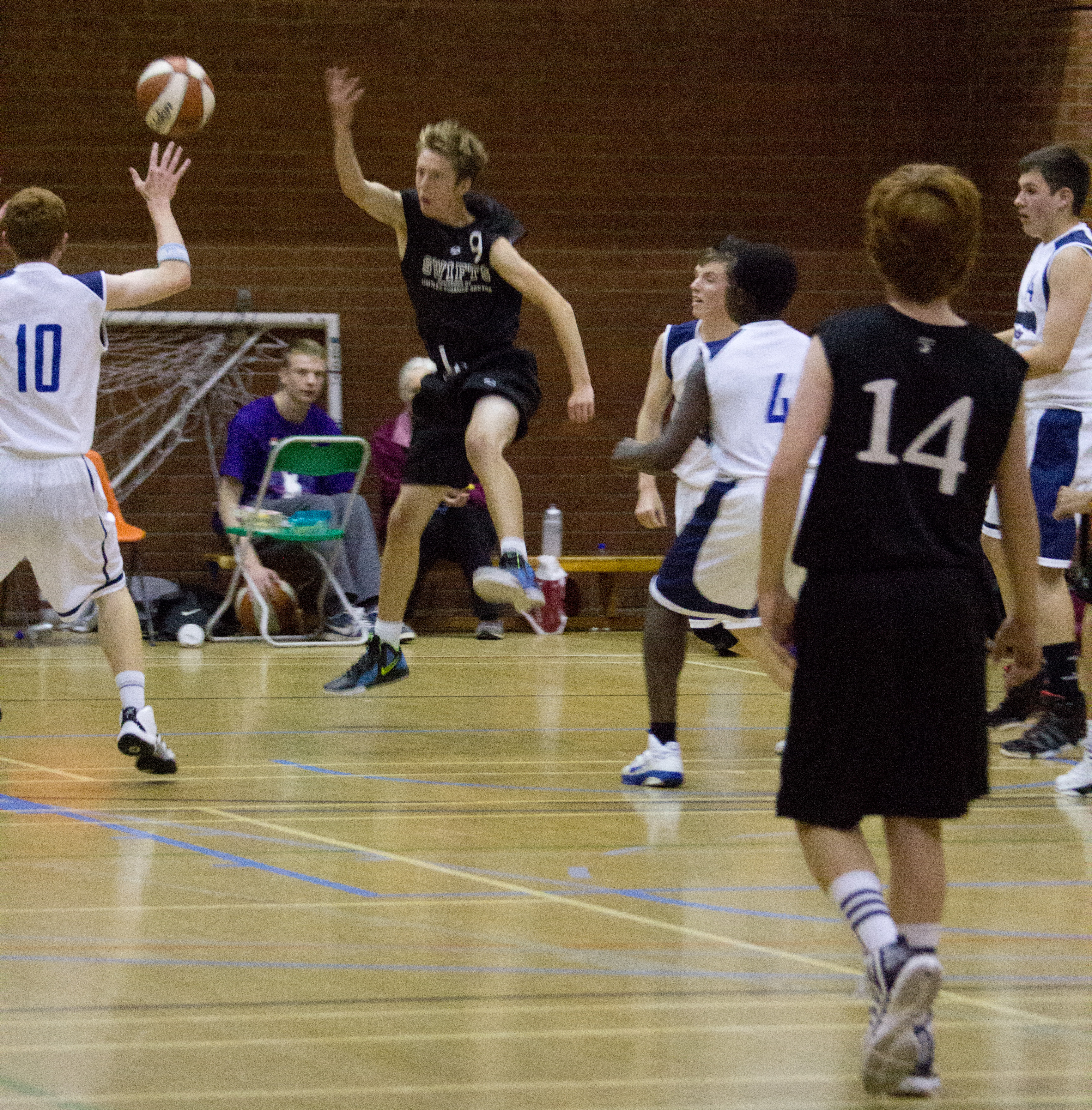 Newton's Laws of Motion in Basketball