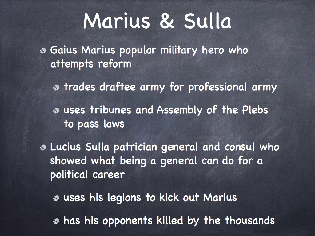 Marius and Sulla