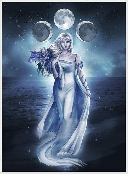 Selene moon goddess