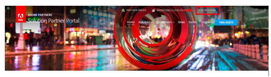Instructions to Join the Solution Partner Program and access the Adobe ...