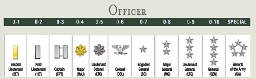 Basic Army Organizational Chart