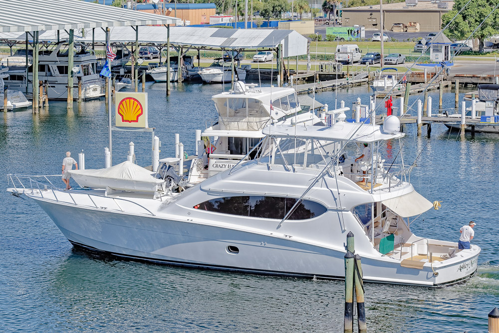Yacht Ashley Marie Grace at Maximo Marina, St. Petersburg, Florida