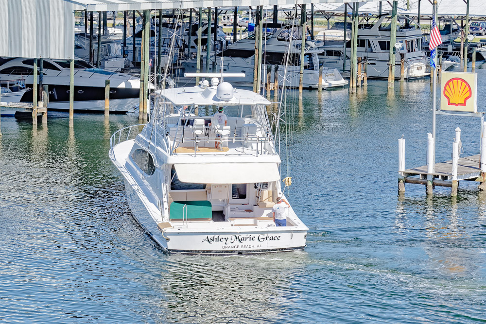 Yacht Ashley Marie Grace at Maximo Marina, St. Petersburg, Florida