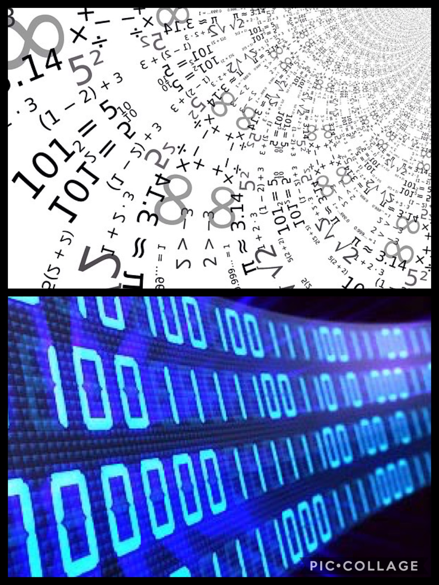 Binary and Dinary numbers