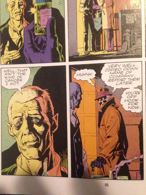 Rorschach's Morality in Watchmen