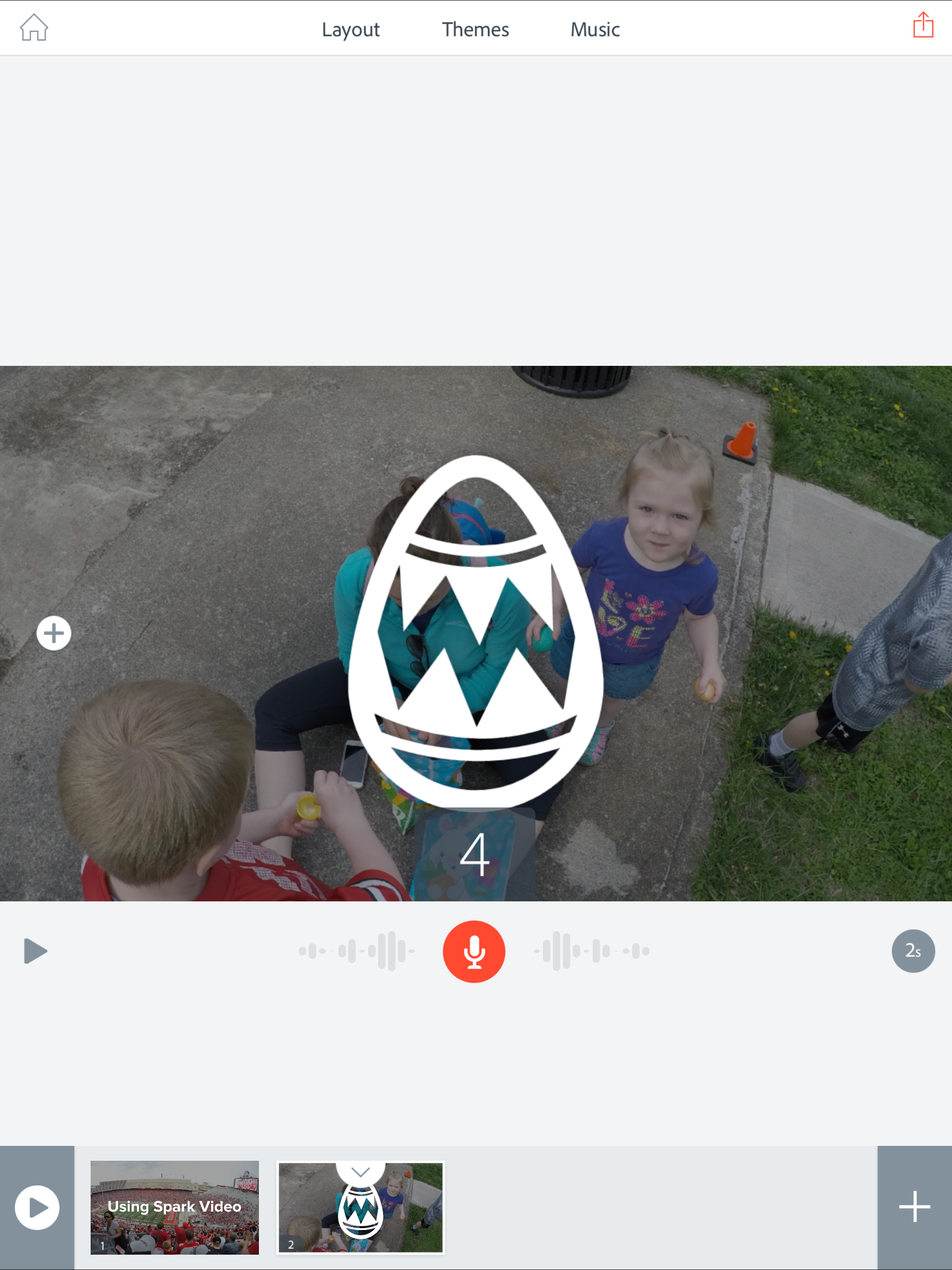 Using Adobe Spark Video