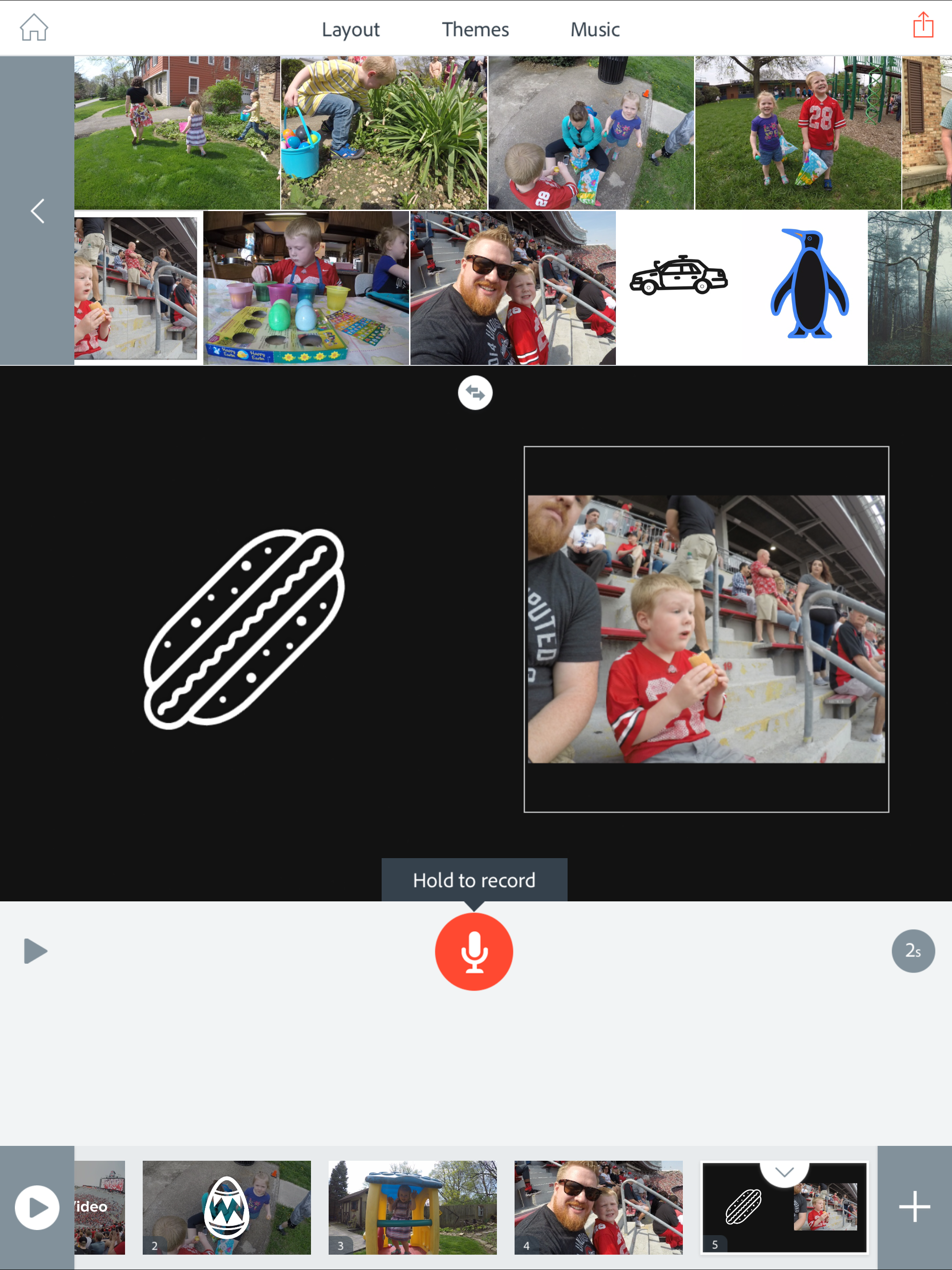 Using Adobe Spark Video