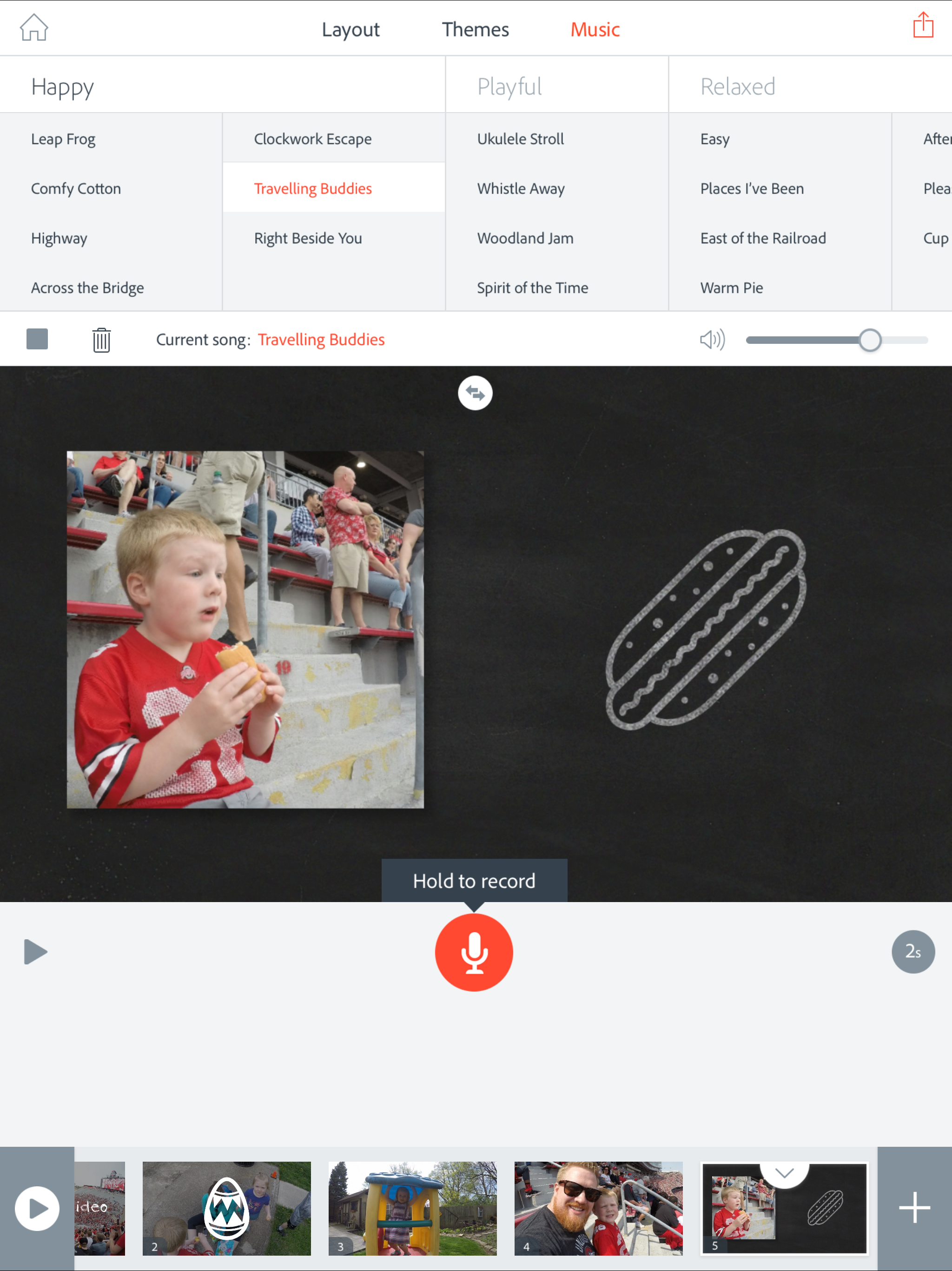 Using Adobe Spark Video
