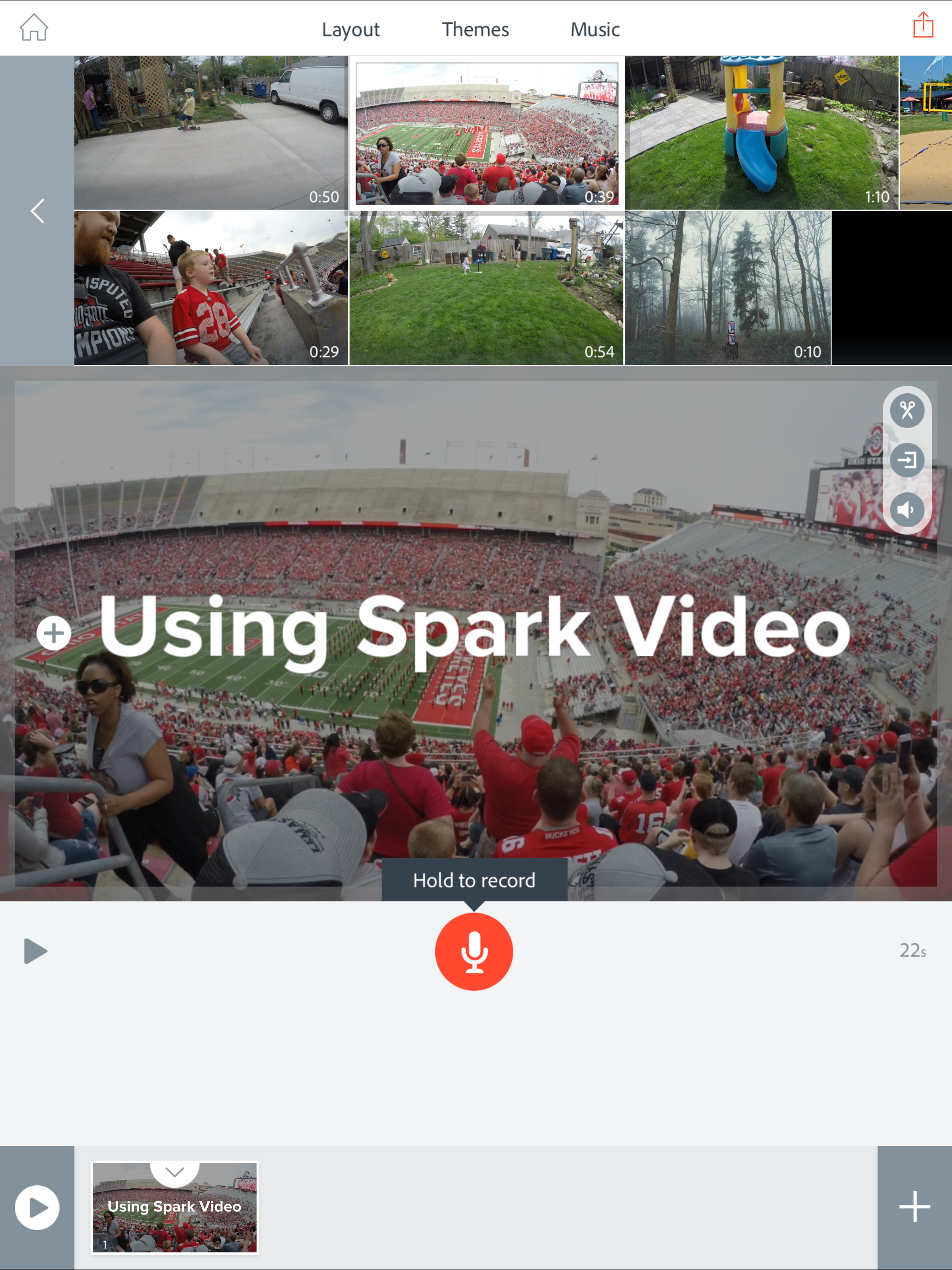Using Adobe Spark Video