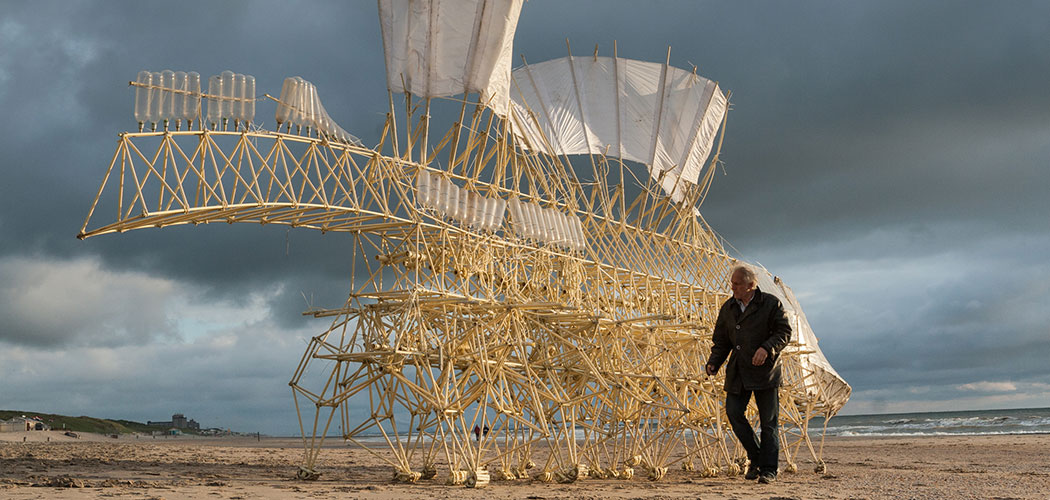 The evolution of the magnificent Strandbeest