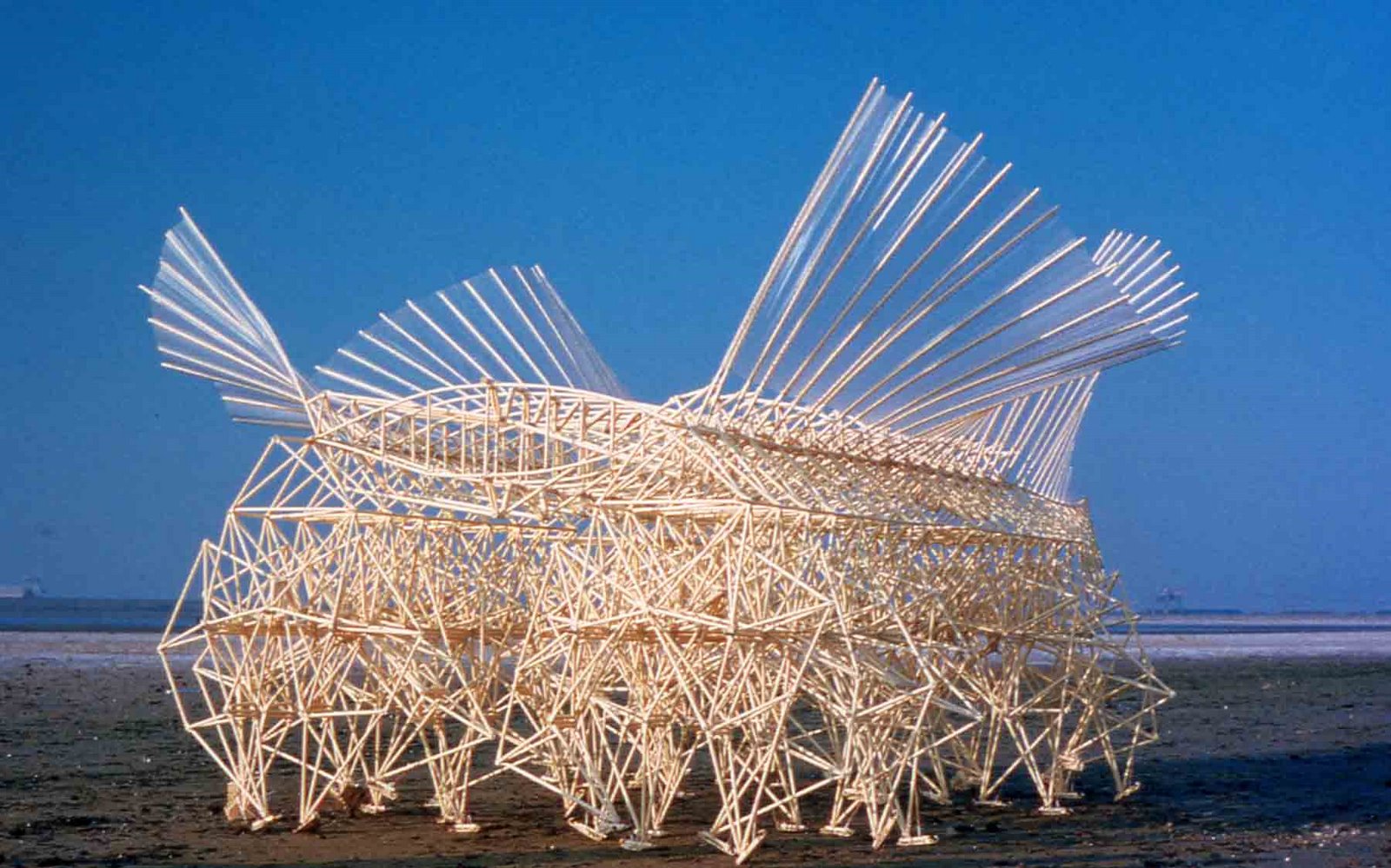 The evolution of the magnificent Strandbeest