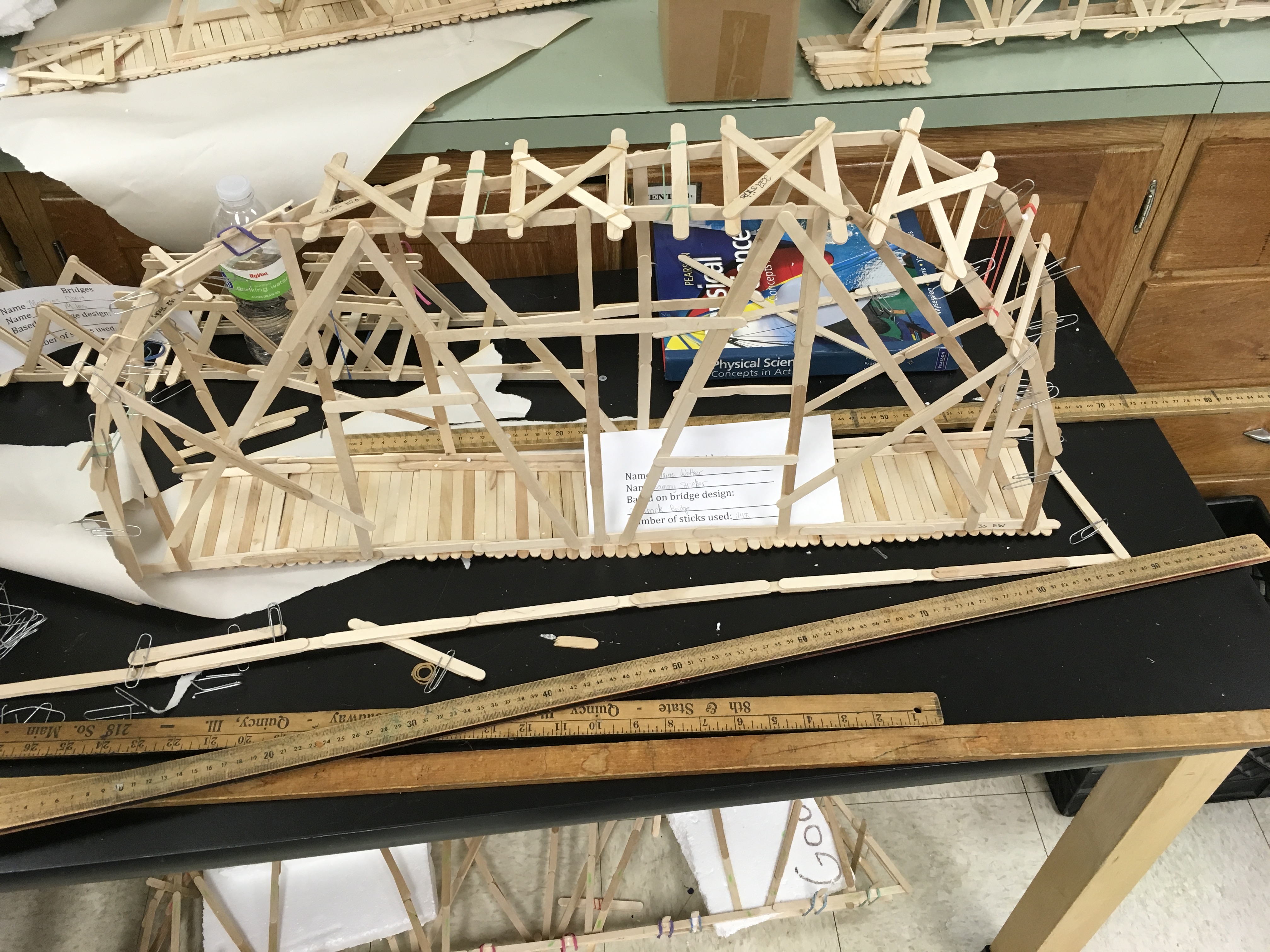 How To Make a Camelback Popsicle Stick Bridge