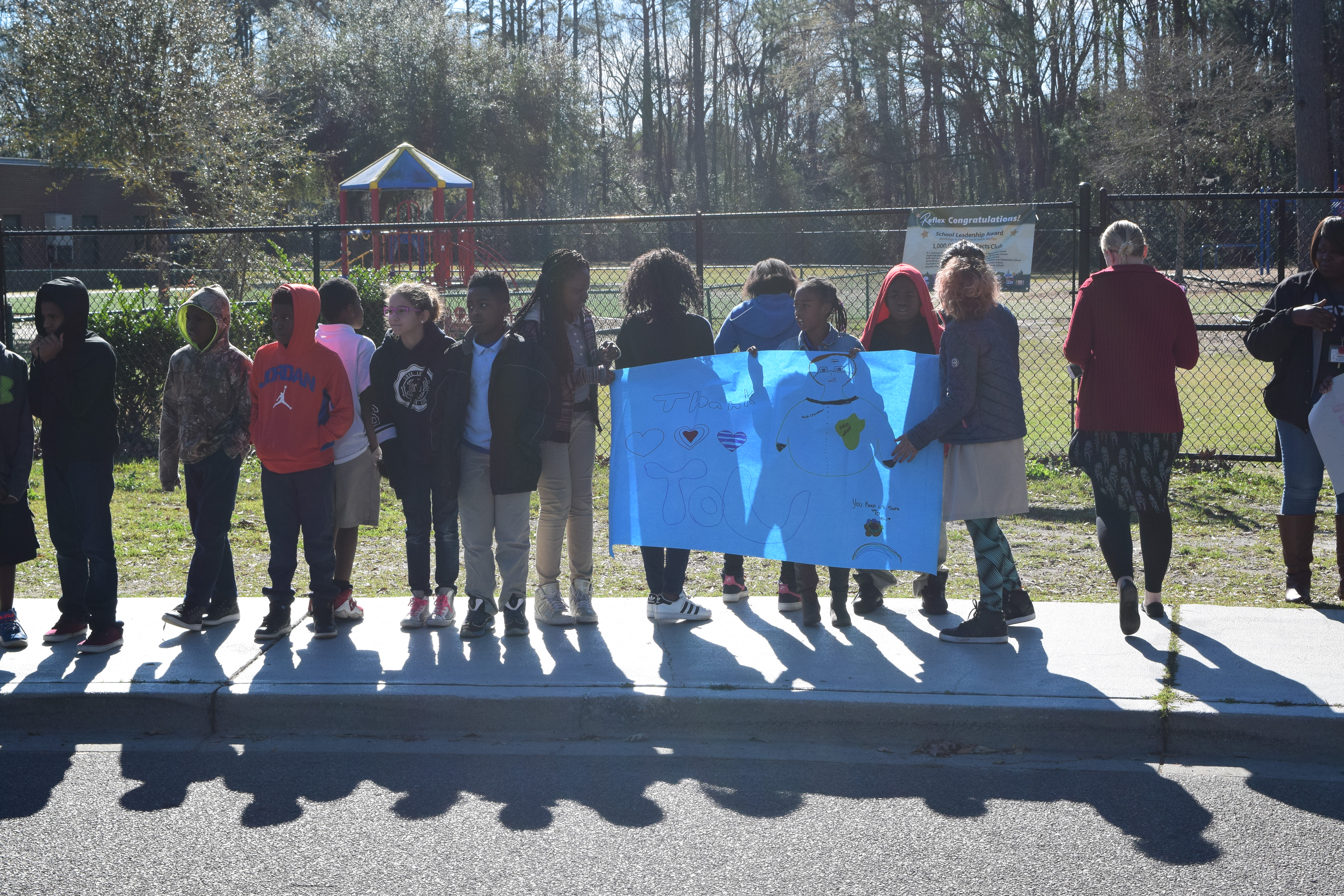 Pepperhill Elementary Celebrates the North Charleston Police Department