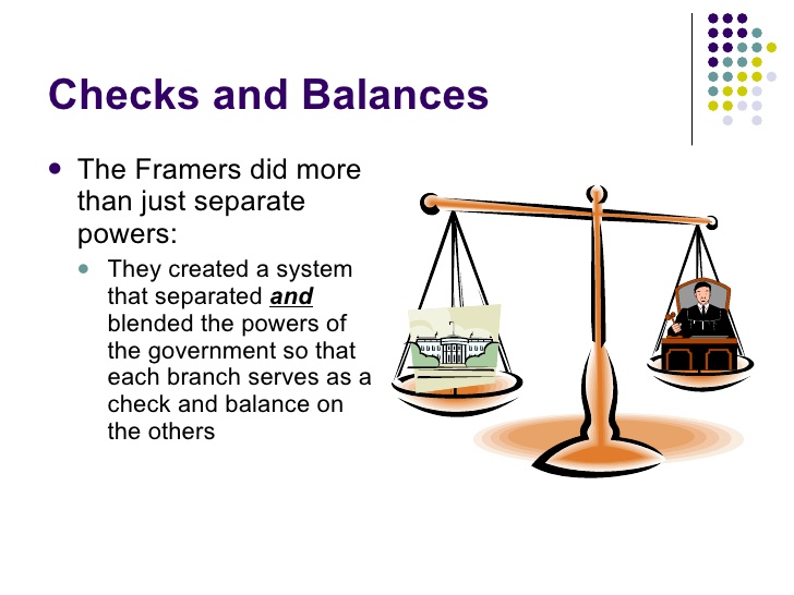 checks and balance example